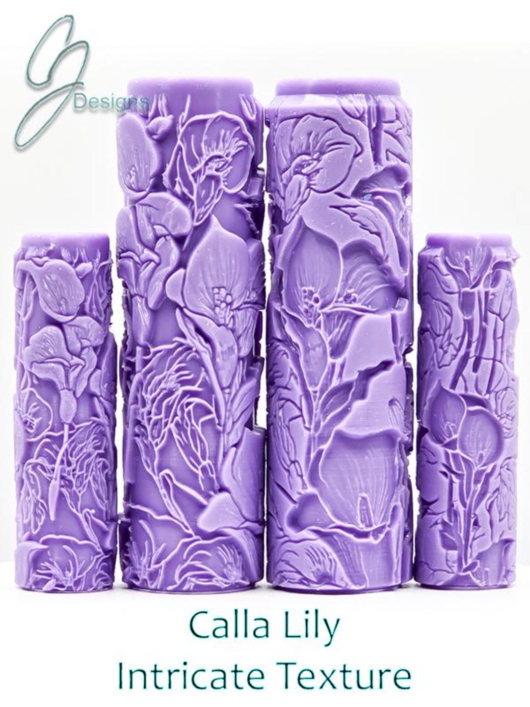 Calla Lily Floriculture Collection Intricate Detail Texture Roller - Etsy