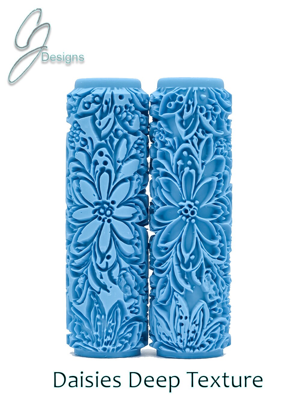 Daisies Deep Impression Texture Rollers - Etsy