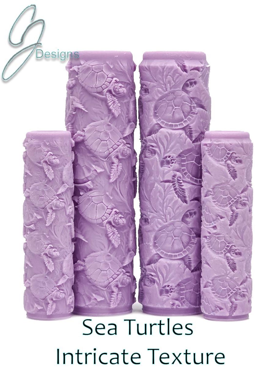 Sea Turtles Intricate Detail Texture Roller - Etsy Canada