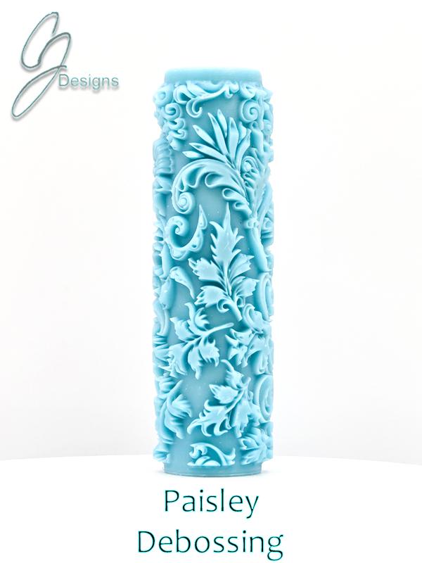 Paisley Deep Impression Texture Roller - Etsy