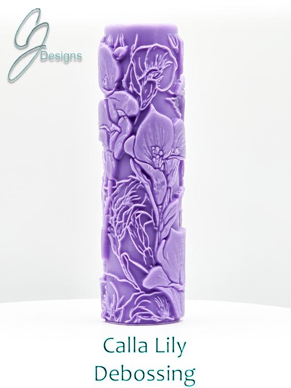 Calla Lily Floriculture Collection Intricate Detail Texture Roller - Etsy
