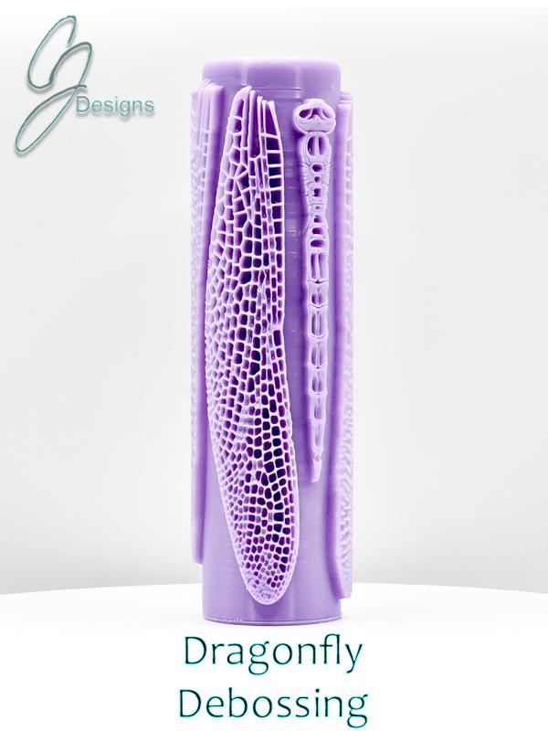 Dragonfly Parts Intricate Detail Texture Roller or Cutters - Etsy