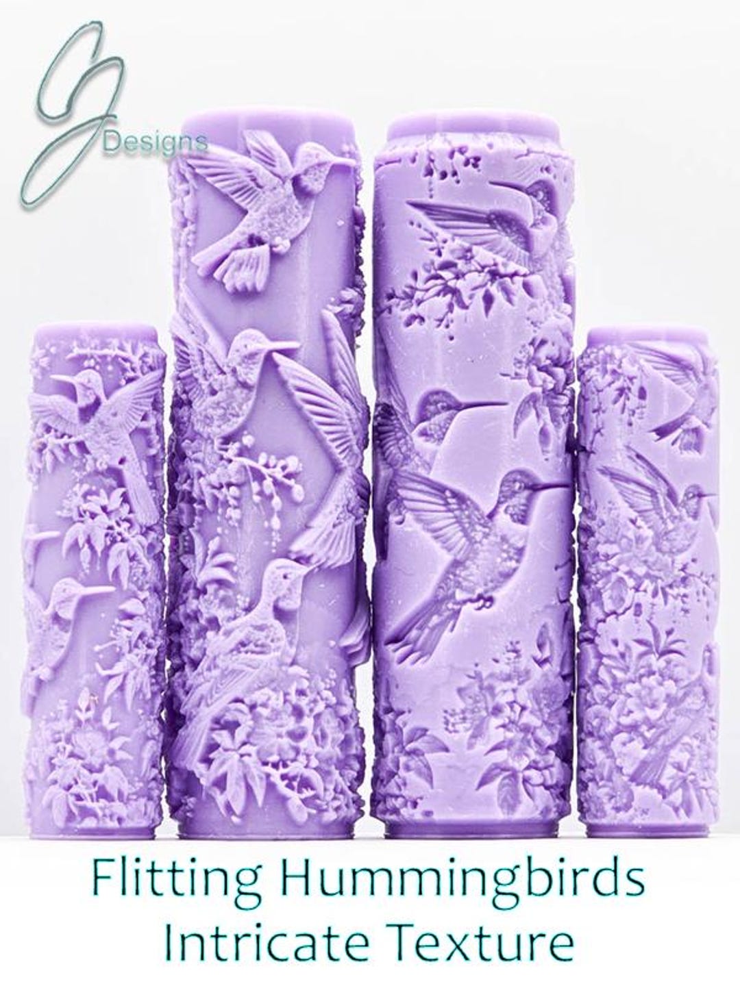 Flitting Hummingbirds Intricate Detail Texture Roller - Etsy