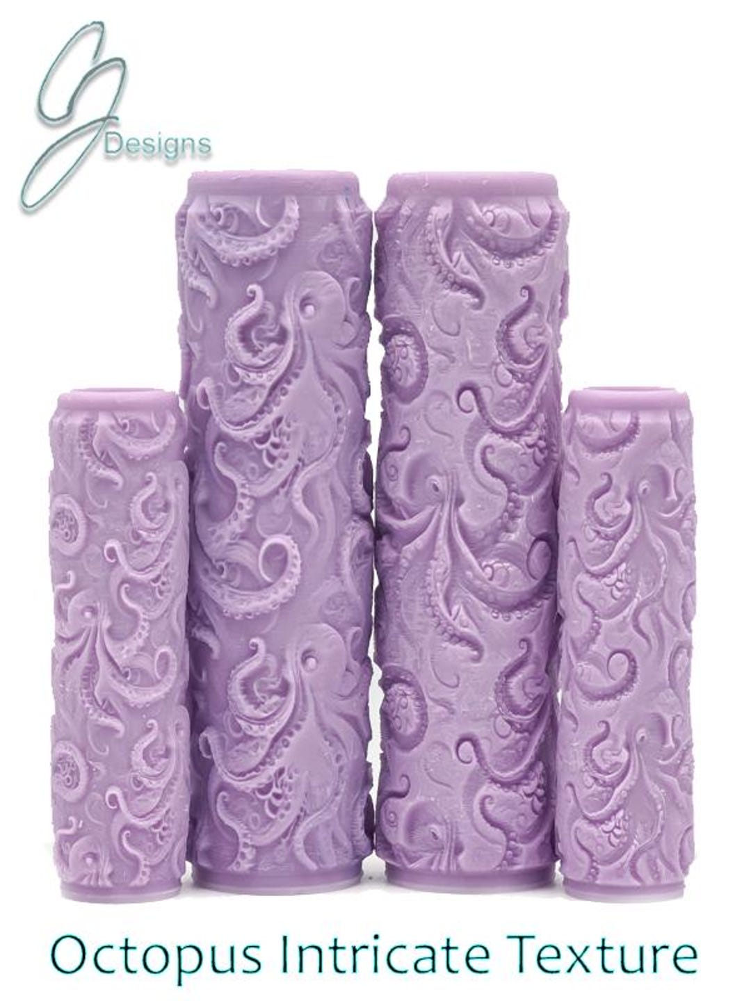 Octopus Intricate Detail Texture Roller - Etsy