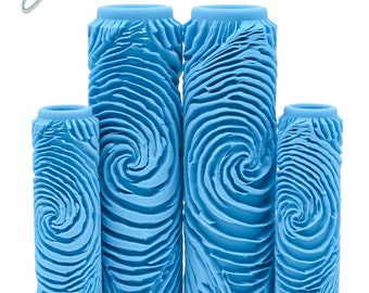 Drips Deep Impression Texture Roller for Polymer Clay - Etsy