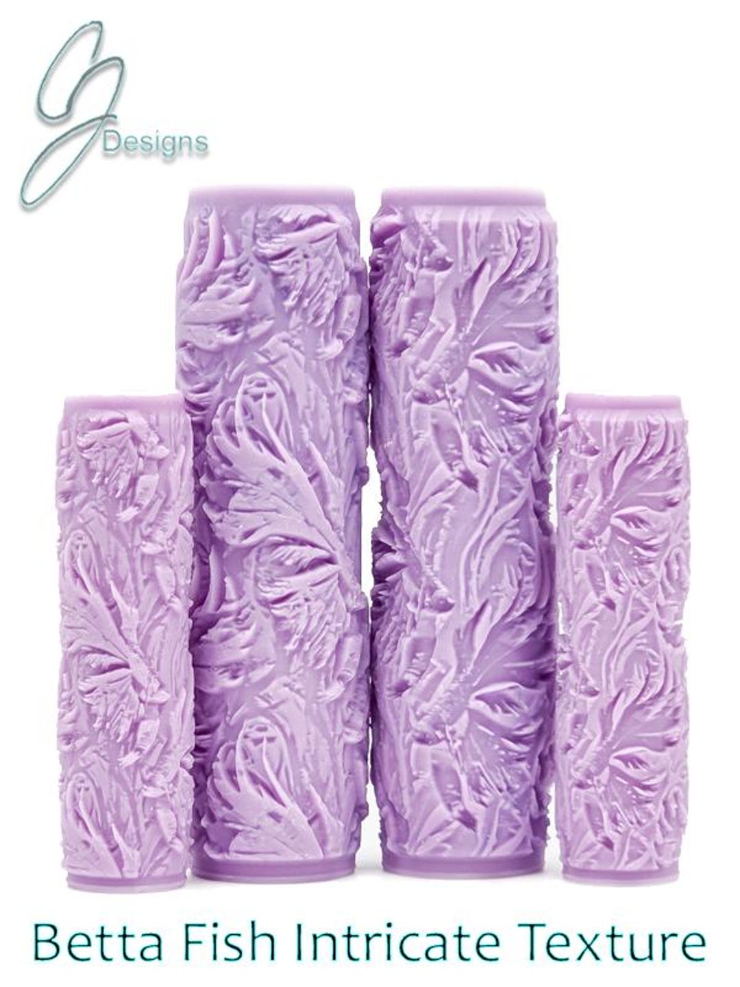 Betta Fish Intricate Detail Texture Roller - Etsy