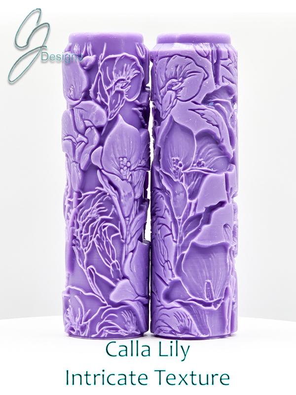 Calla Lily Floriculture Collection Intricate Detail Texture Roller - Etsy