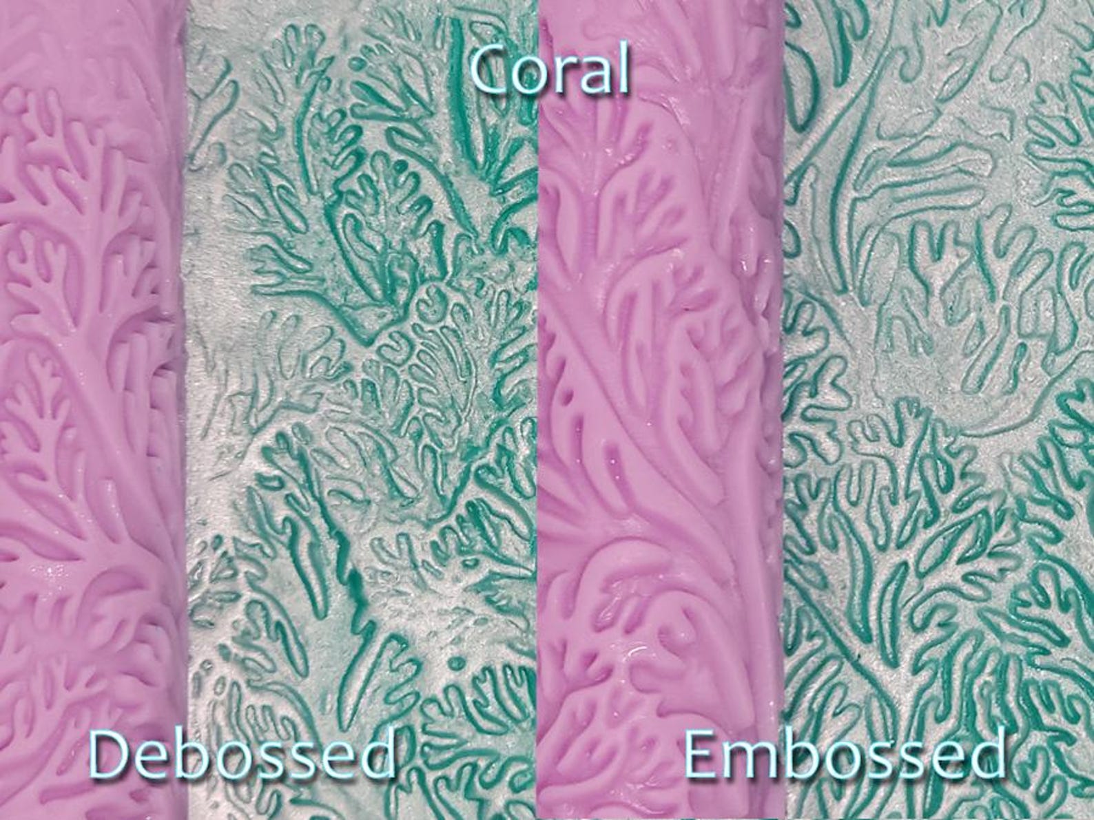 Coral Intricate Detail Texture Roller - Etsy
