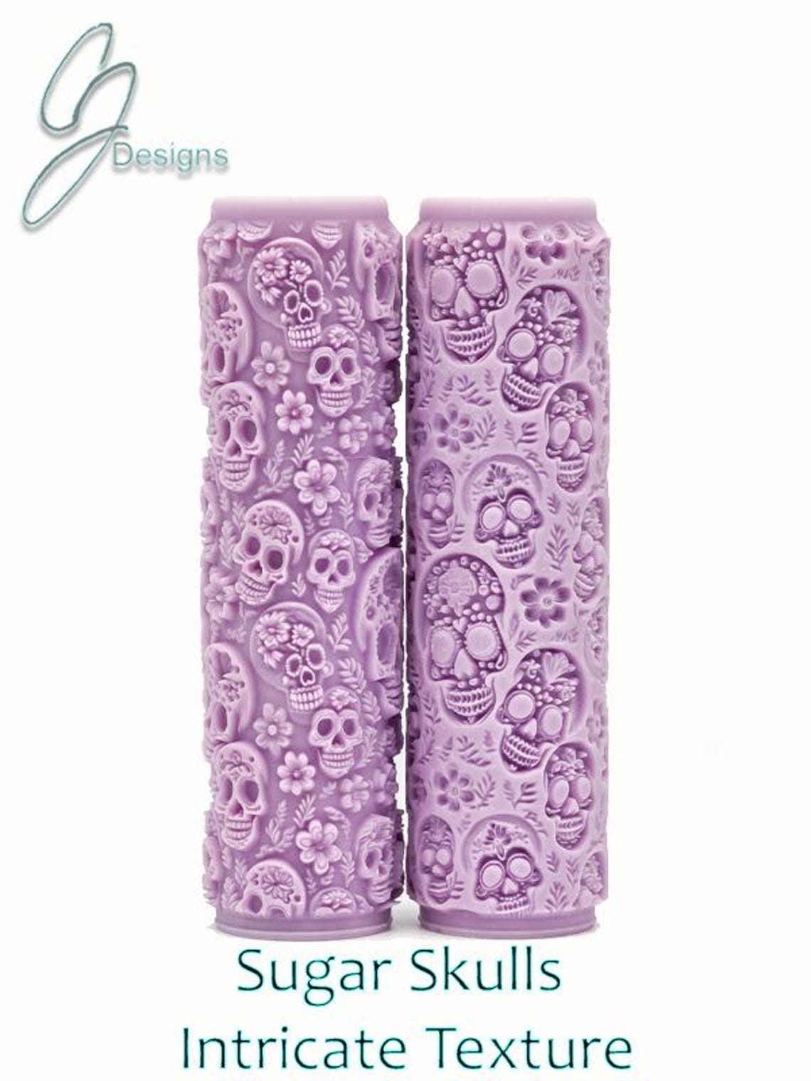 Sugar Skulls Intricate Detail Texture Roller - Etsy