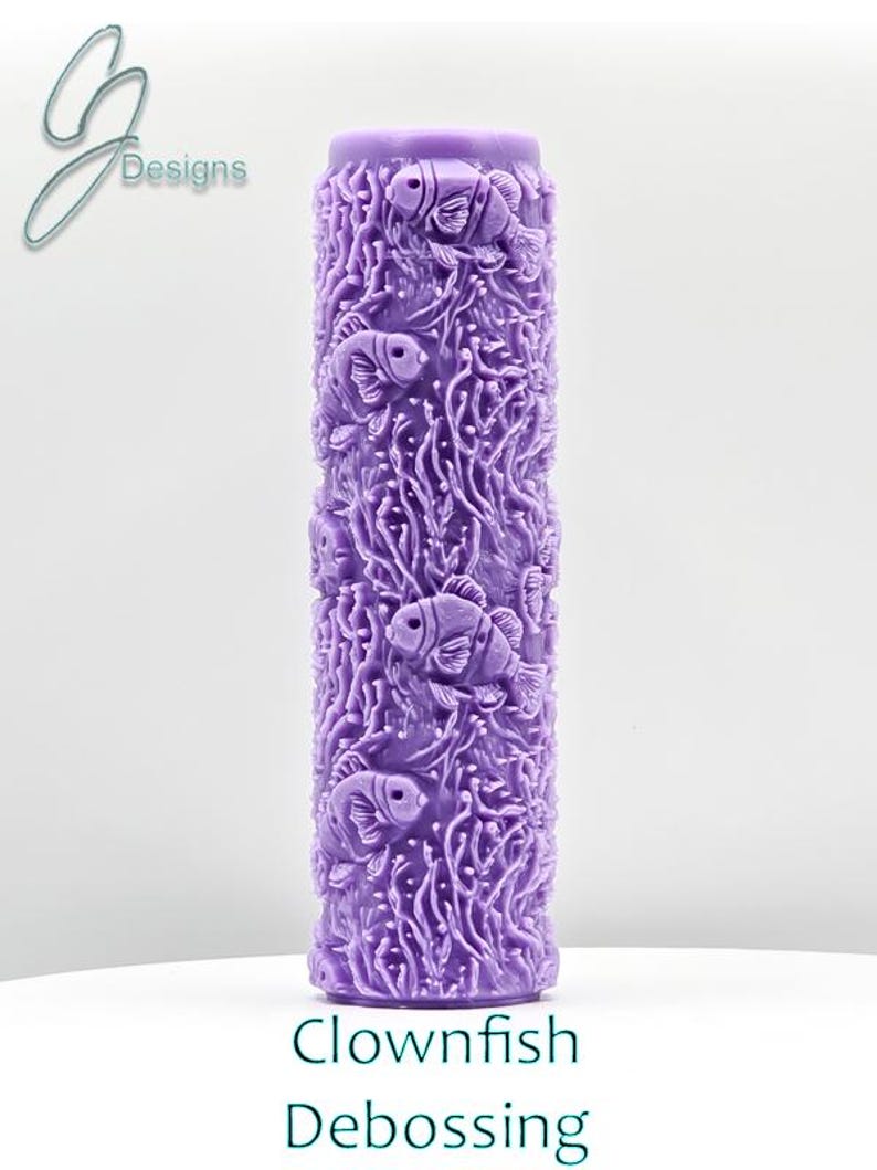 Clownfish Intricate Detail Texture Roller - Etsy