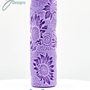 Sunflower Floriculture Collection Intricate Detail Texture Roller - Etsy