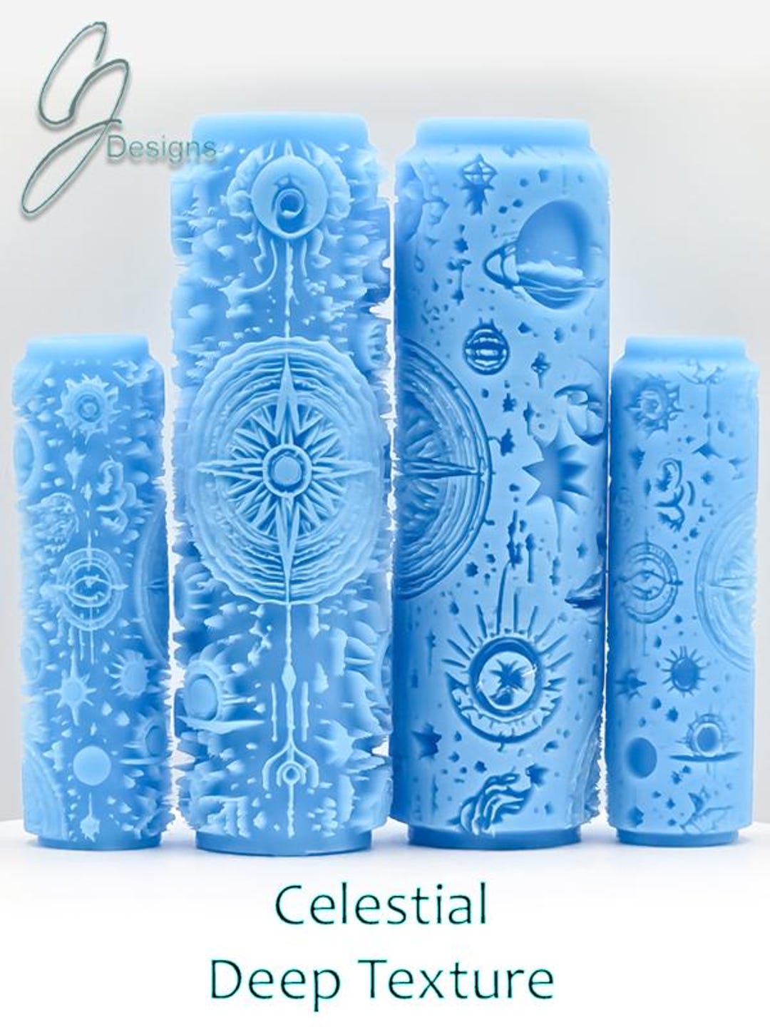 Celestial Deep Impression Texture Rollers - Etsy