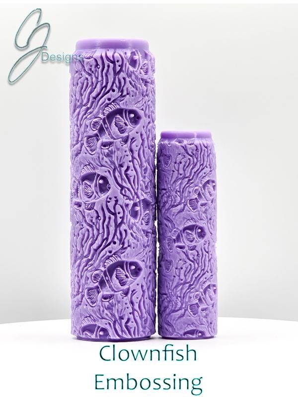 Clownfish Intricate Detail Texture Roller - Etsy