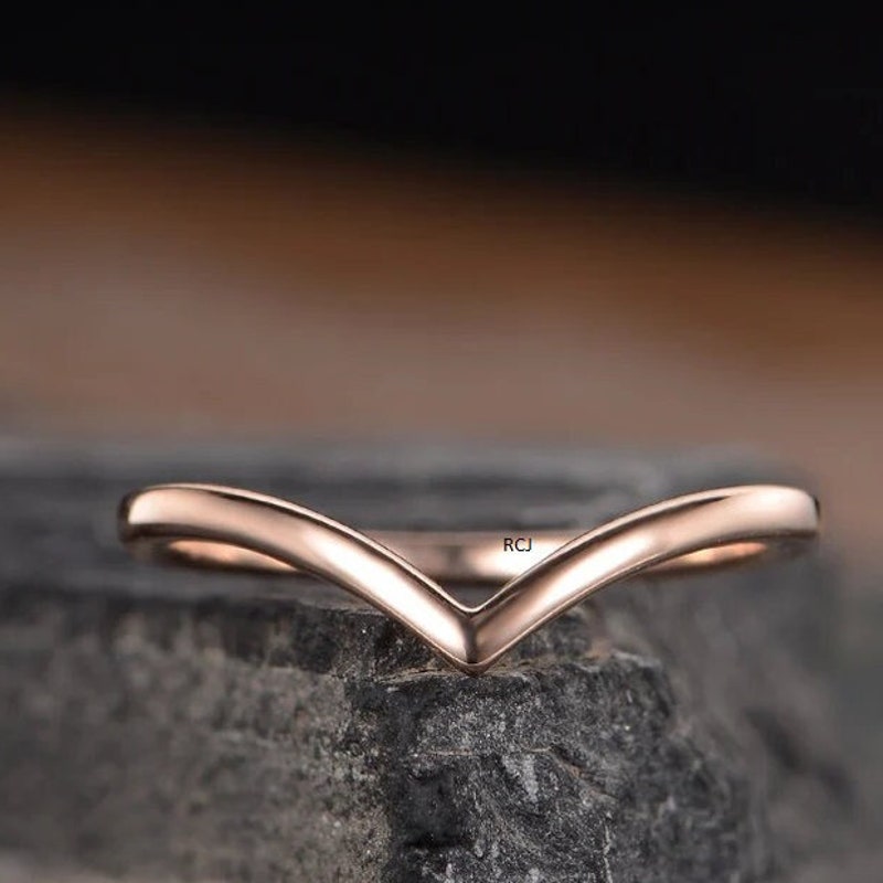 Curved Ring - Etsy