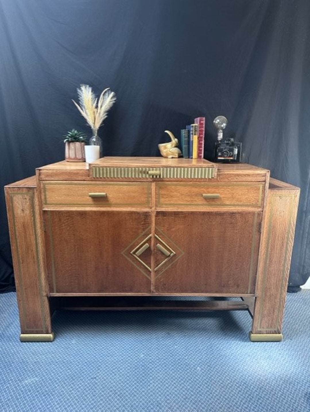 Art Deco Sideboard/buffet Upcycled Furniture - Etsy