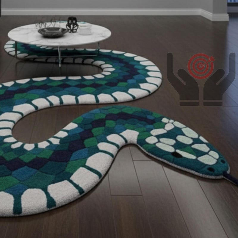 Snake Runner Rug - Etsy