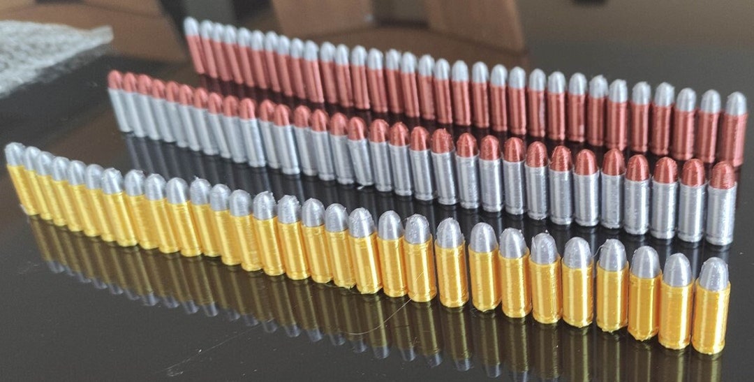 Two-tone BULLETS Kit of Your Choice / Plastic BULLETS for Board Game - Etsy