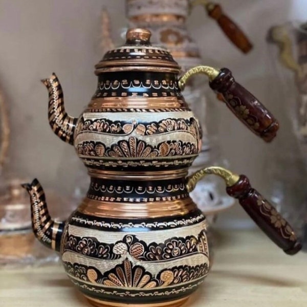 Copper Tea Pot - Etsy