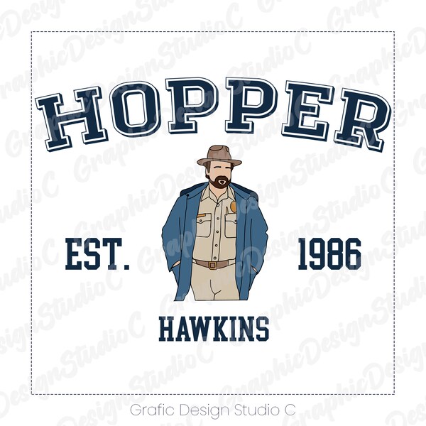 Jim Hopper - Etsy