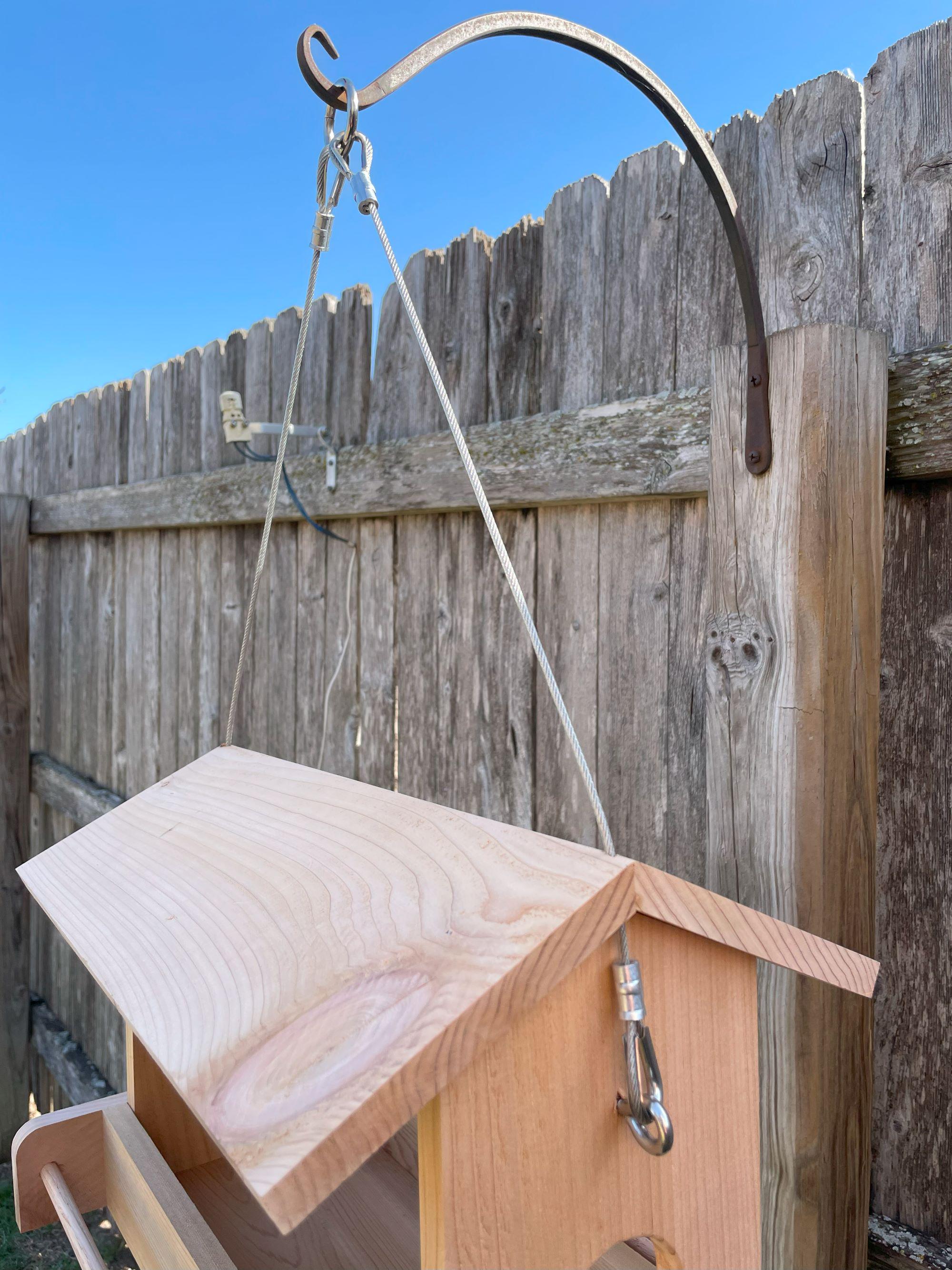 Large, Handmade Fly Through Feeder With High Capacity Seed Tray - Etsy