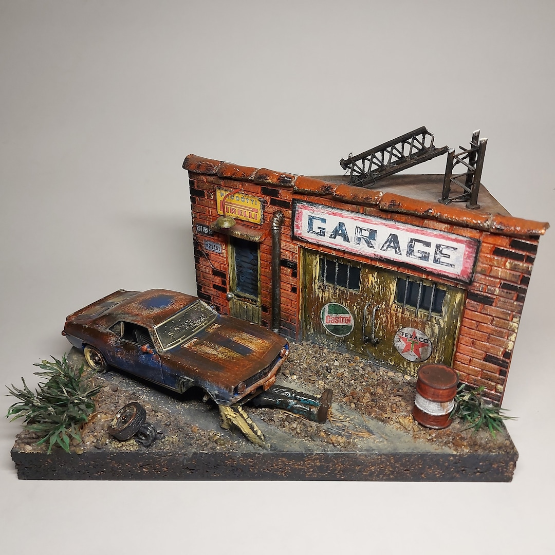 Diorama Garage - Etsy