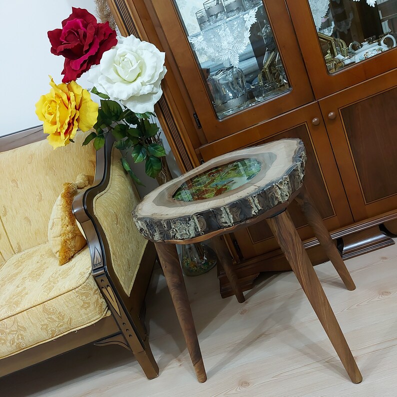 Diorama Walnut Tree Log Coffee Table 3D - Etsy