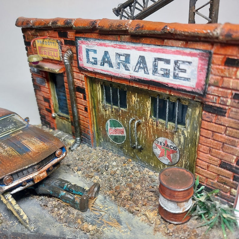 Diorama Garage - Etsy
