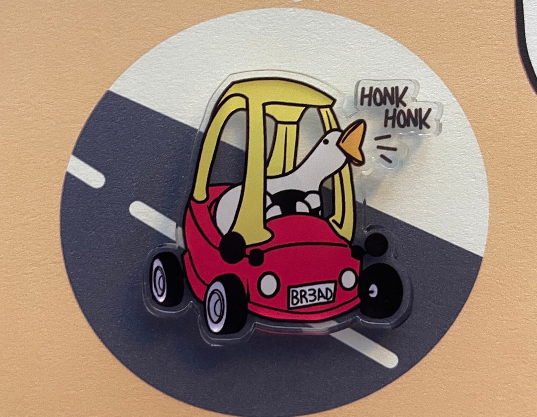 Goose Road Rage Acrylic Pin // Meme Goose Acrylic Pin, Goose Gifts ...