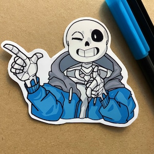 Sans-sational Sticker Pack // Undertale Sticker Pack, Sans Sticker ...
