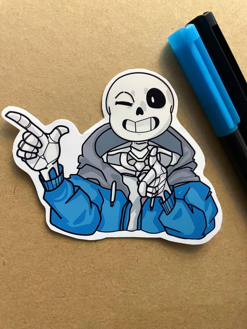 Sans-sational Sticker Pack // Undertale Sticker Pack Sans - Etsy