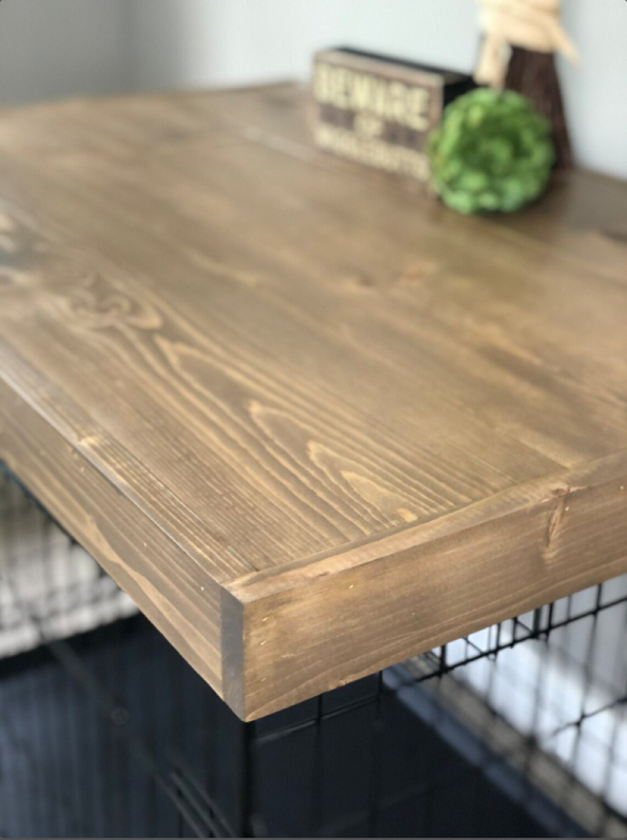 Dog Crate Topper, Dog Crate Cover, Crate Topper, Dog Crate Table Top ...