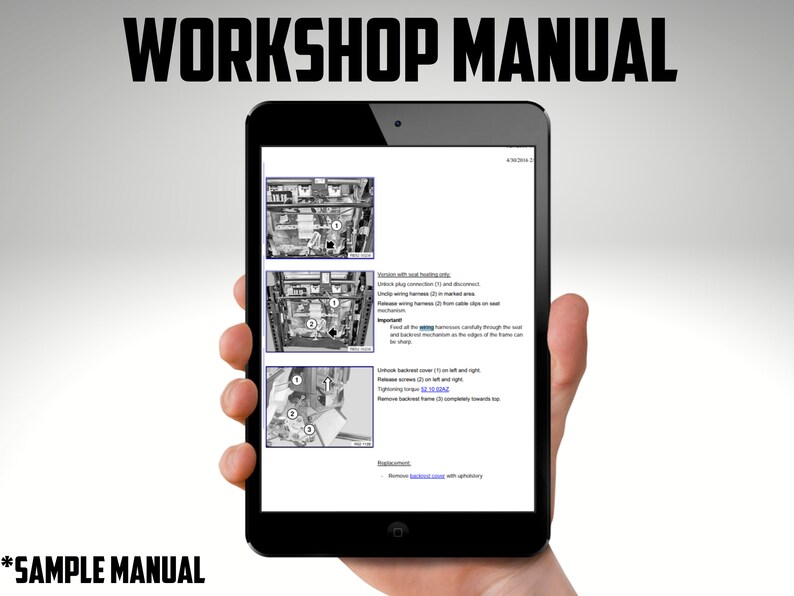 Official Factory Workshop Service Repair Car Fix Manual Fiat 500 Model ...