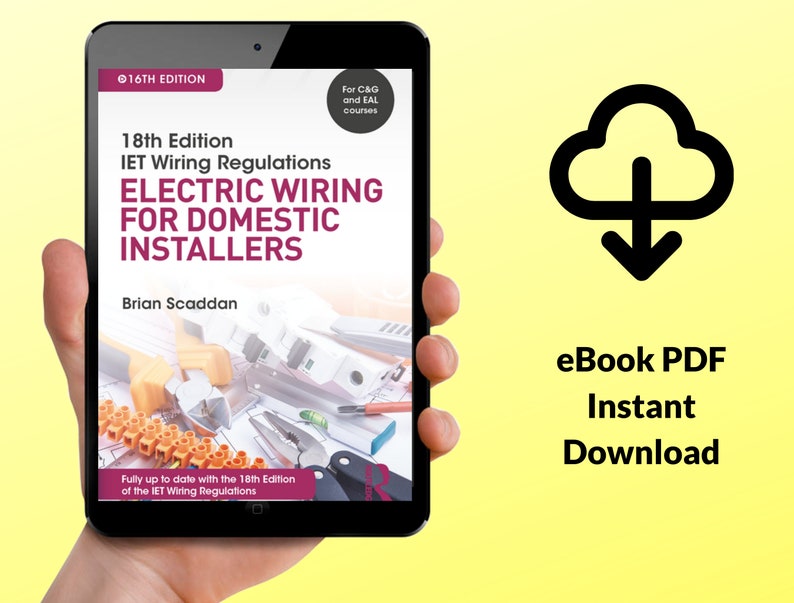 TEXTBOOK PDF 18th Edition IET Wiring Regulations Electric Wiring for Domestic Installers ...