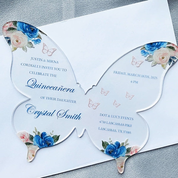 Acrylic Butterfly - Etsy