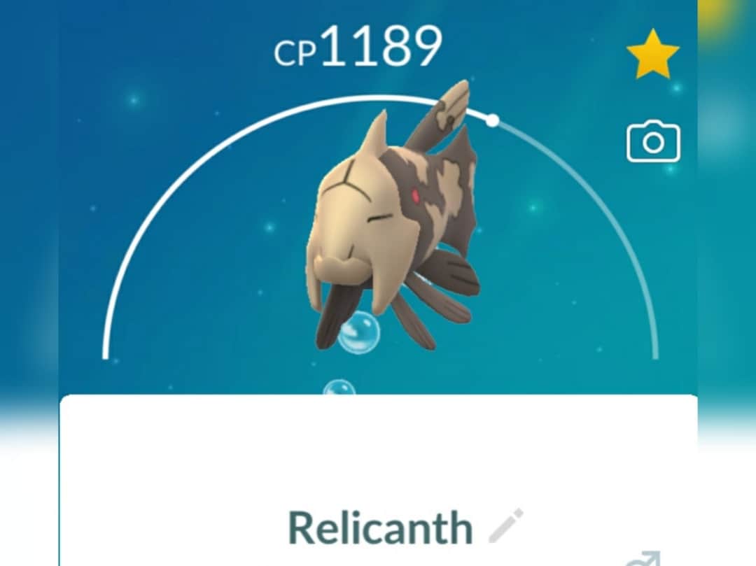 Pokemon Relicanth Evolution