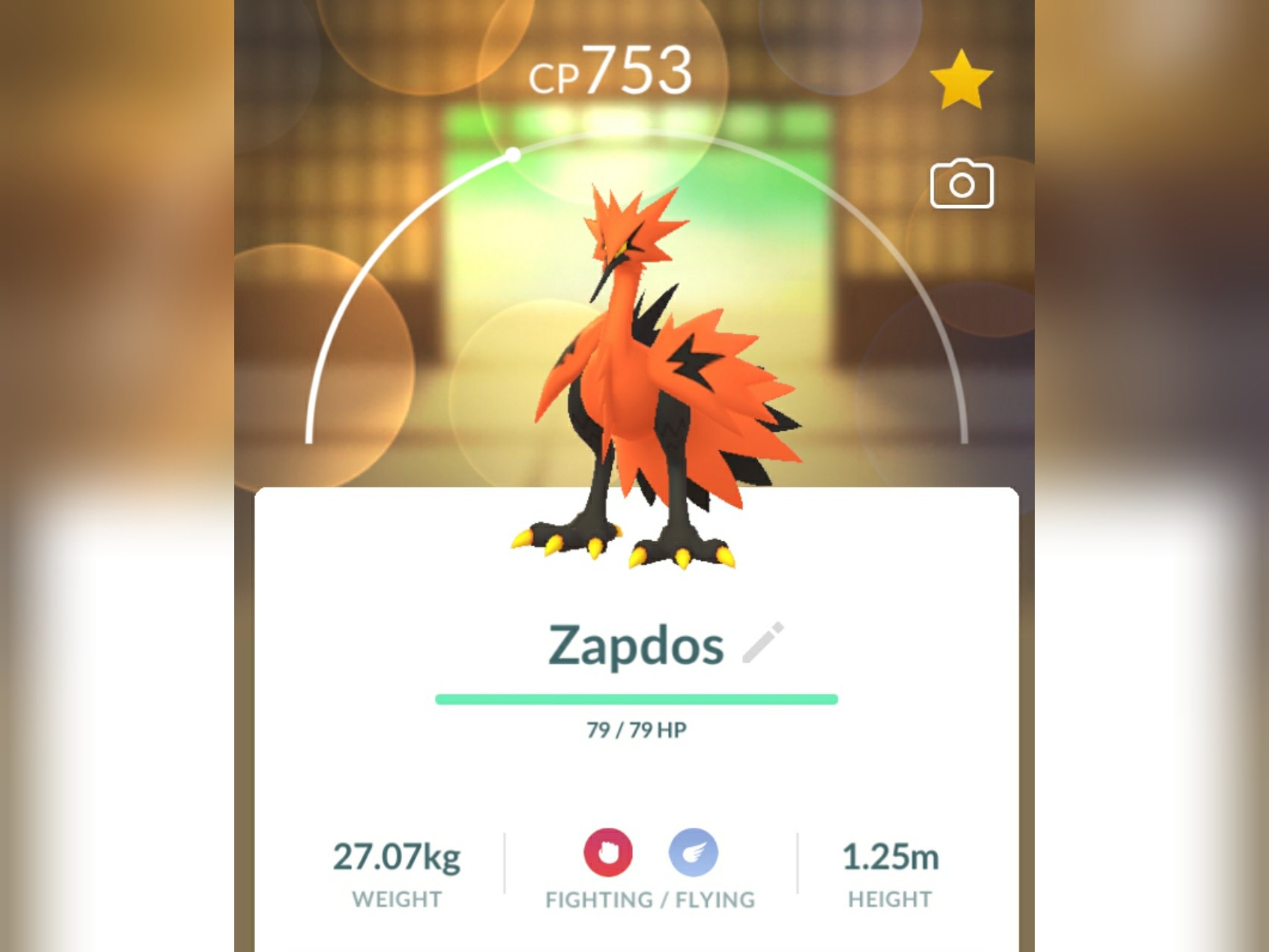 Pokemon Shiny Zapdos