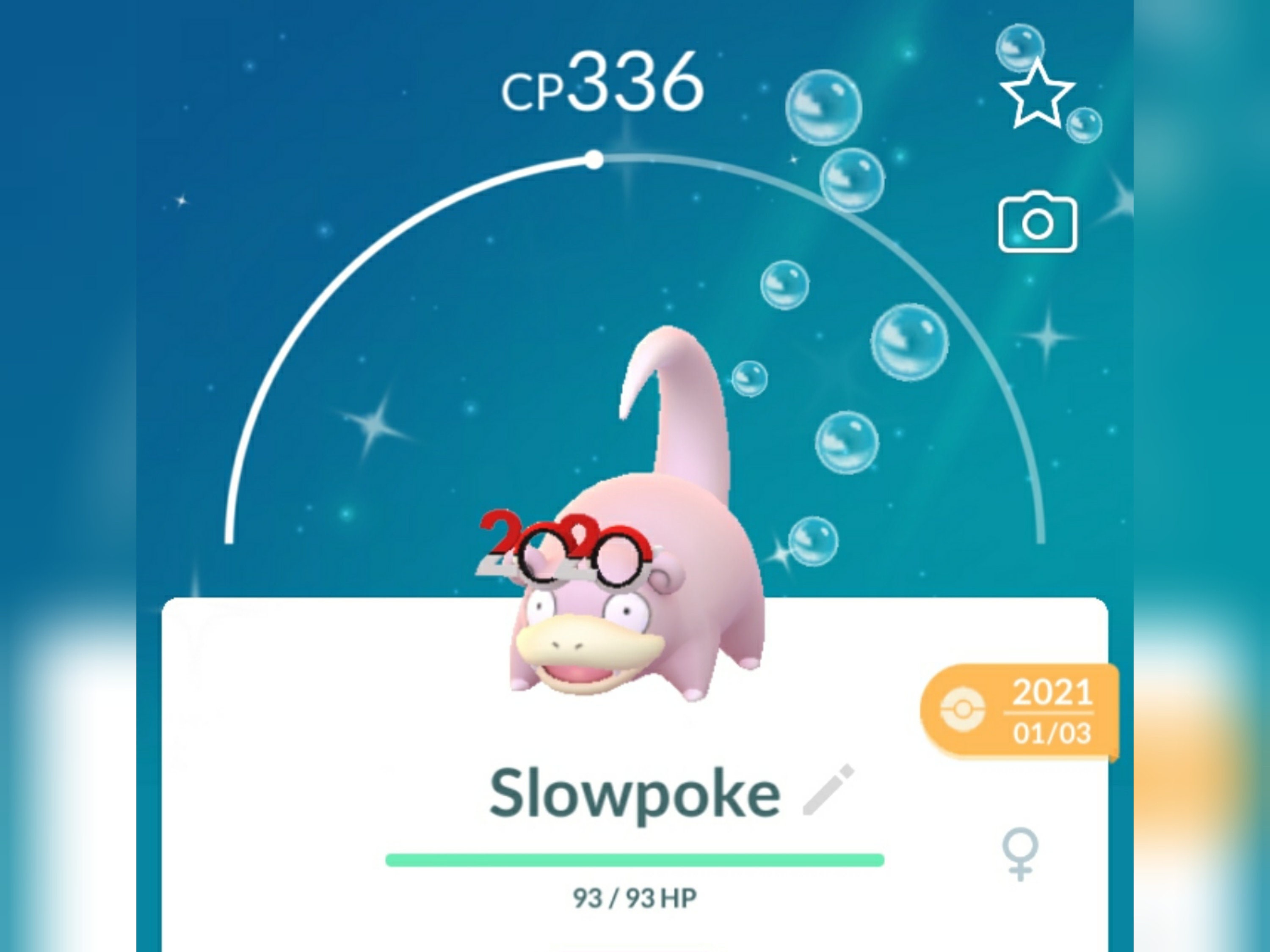 Shiny Slowpoke Sprite