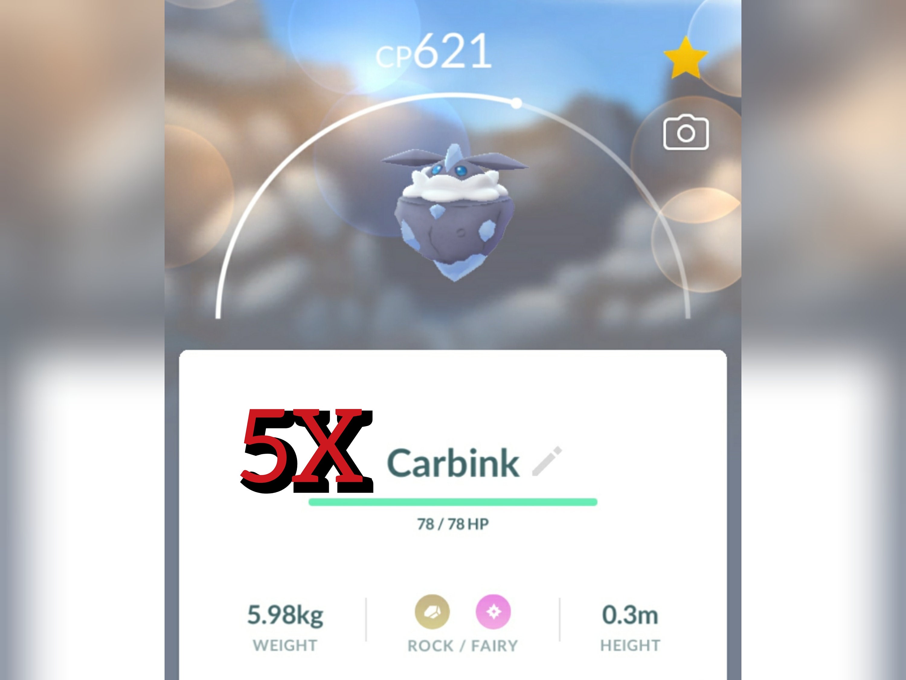 Carbink Sprite