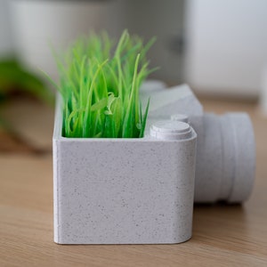 Camera Planter, Camera Flower Pot, Planter, Home Decor - Etsy