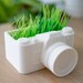 Camera Planter Camera Flower Pot Planter Home Decor - Etsy