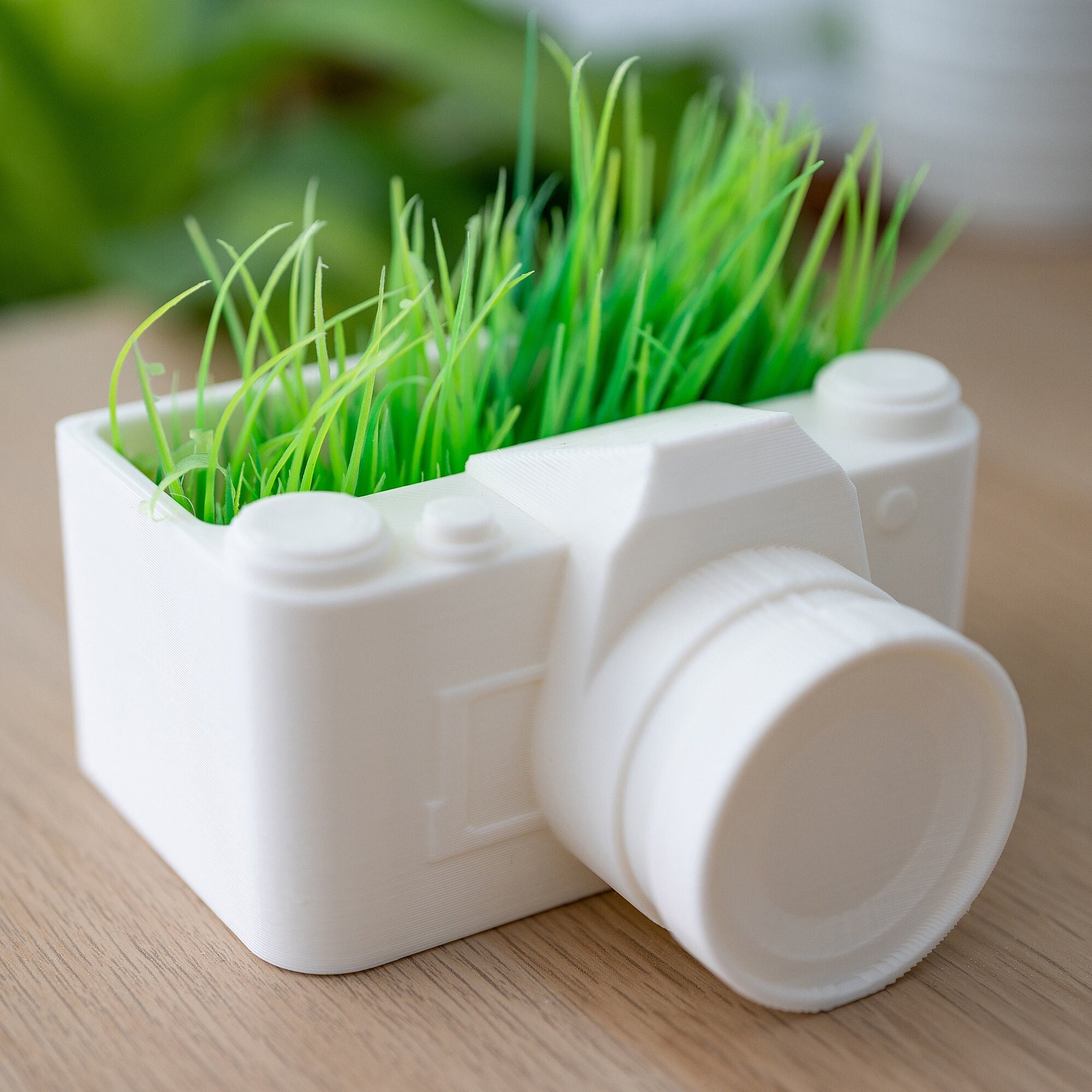 Camera Planter Camera Flower Pot Planter Home Decor - Etsy
