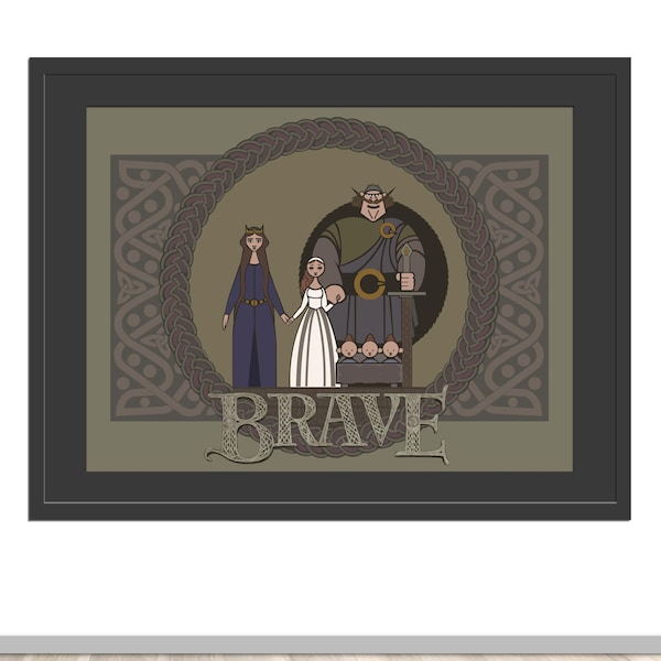 Brave Movie - Etsy