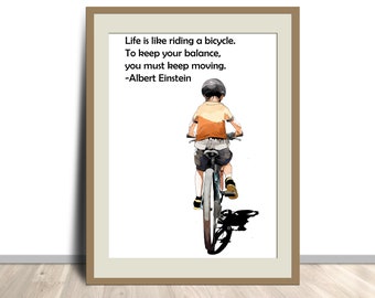 Albert Einstein Quote, Digital Download, Print Your Own Inspirational ...