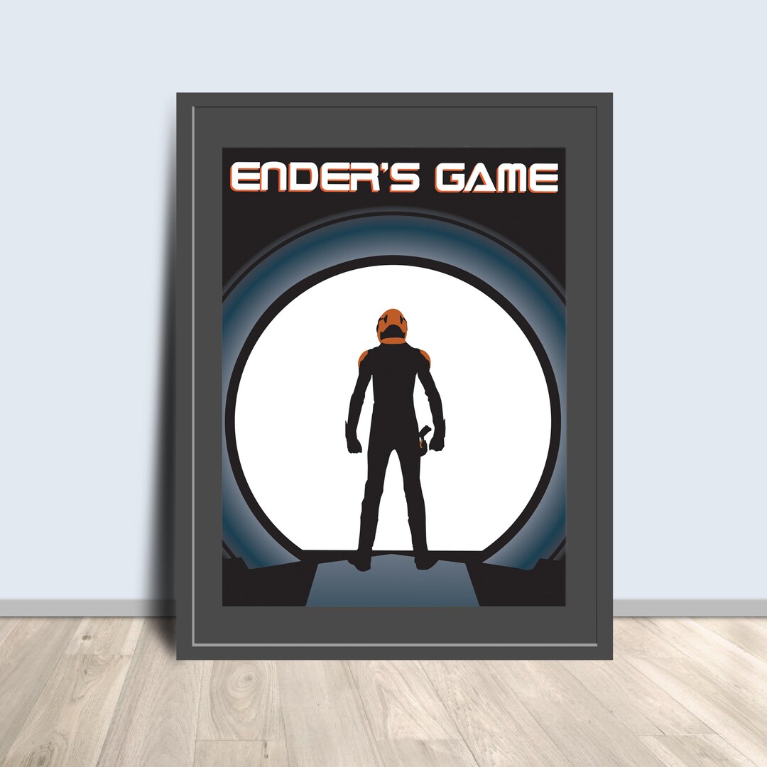 Ender's Game Alternate Book Cover Full-color Print, Ender in Training ...