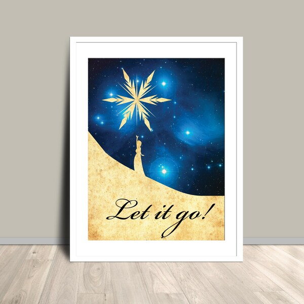 Let It Go Frozen - Etsy