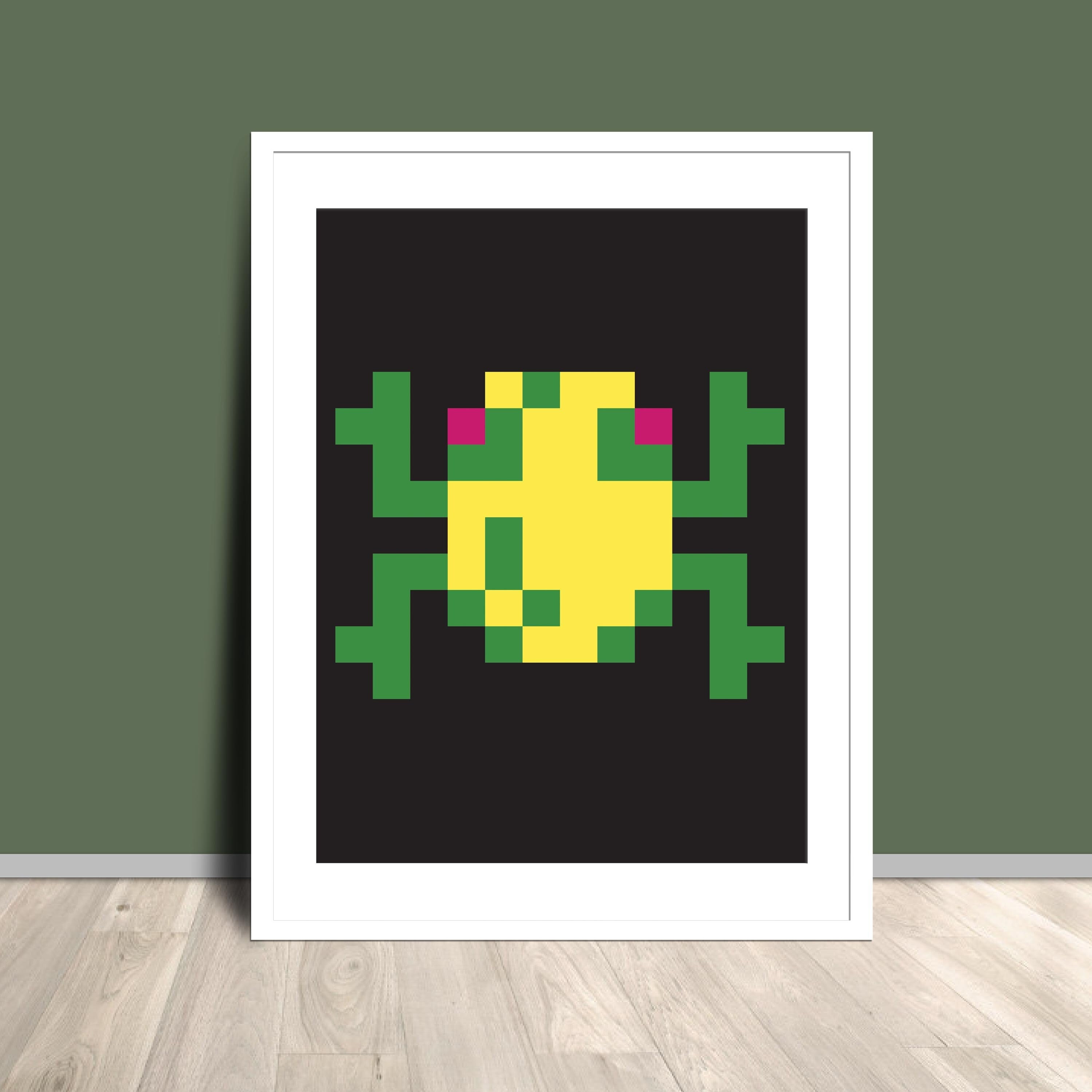 Frogger Pixel Art New Piskel (7) – Pixel Art