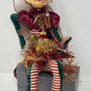 Katherines Collection Elf Doll by Wayne Kleski Handmade Elf Collectible ...