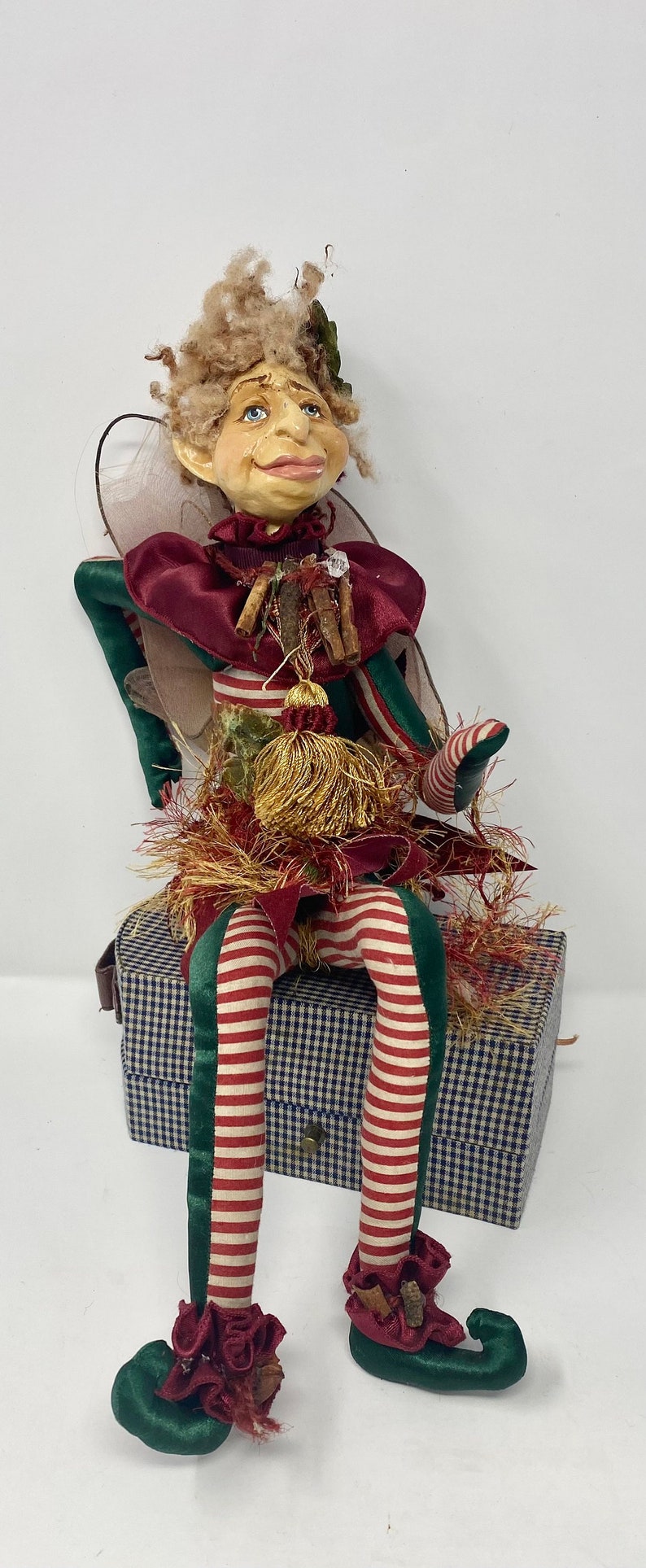 Katherines Collection Elf Doll by Wayne Kleski Handmade Elf - Etsy