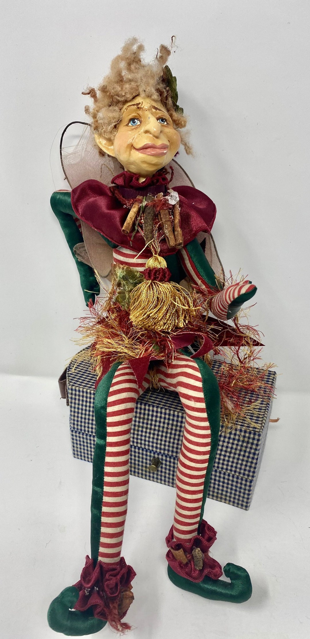 Katherines Collection Elf Doll by Wayne Kleski Handmade Elf - Etsy