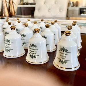Danbury Mint State Flowers Miniature State Bells Walk 50 States ...